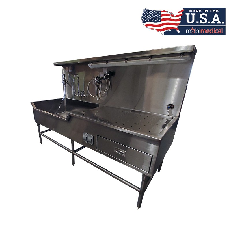 Autopsy/Embalming Station - Left Sink