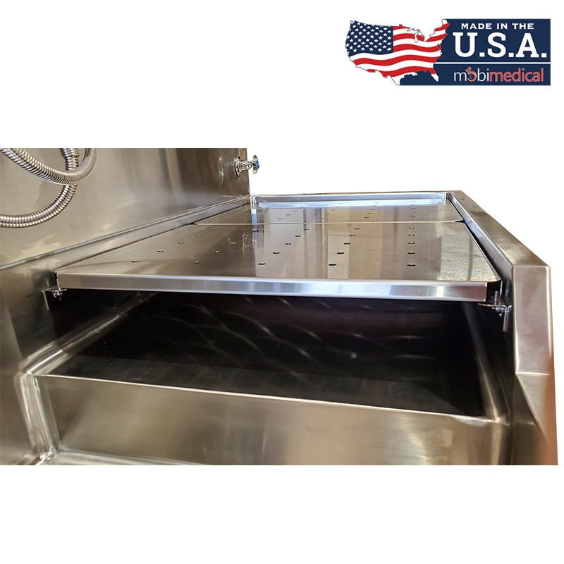 Autopsy/Embalming Station - Left Sink