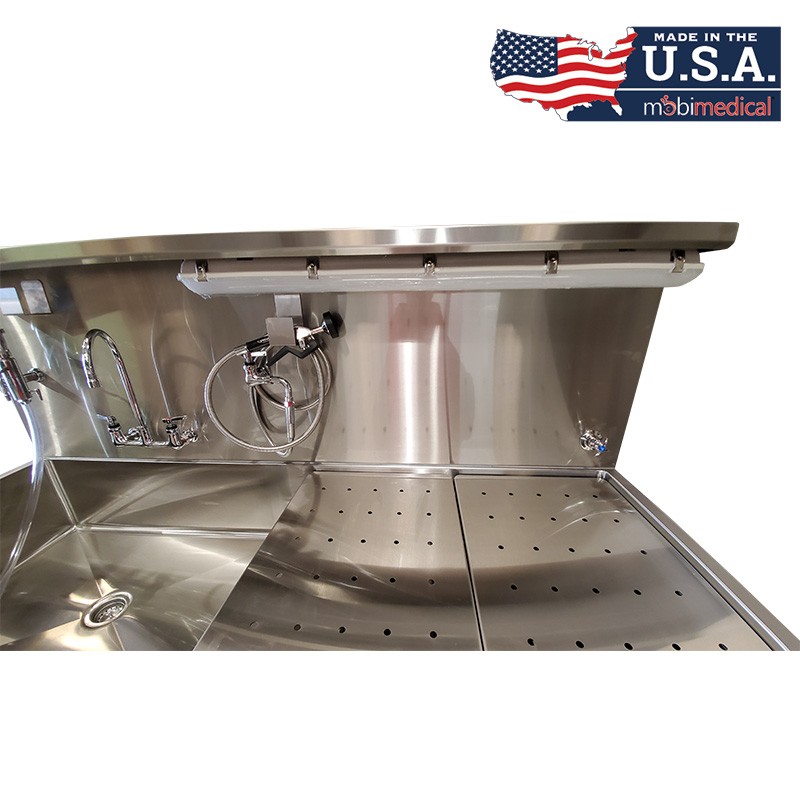 Autopsy/Embalming Station - Left Sink