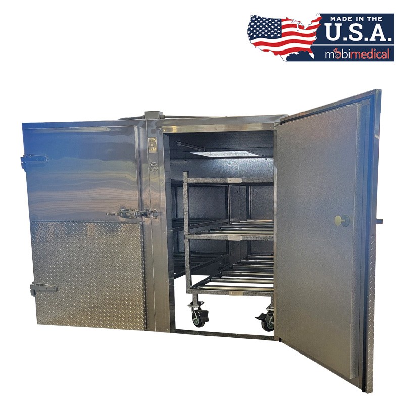 6 Body Mortuary Cooler - 2 Door