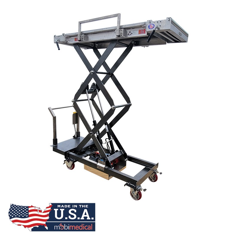 Cadaver Transport Scissor Lift Table HD