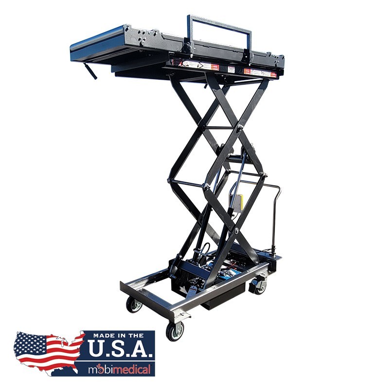 MOBI Crematory Battery Powered Scissor Lift