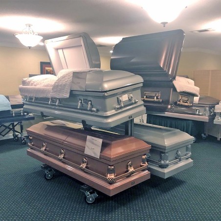 2 Tier Casket Display Rack