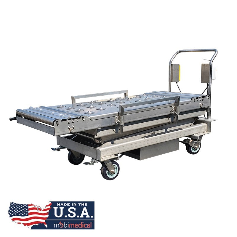 Stainless Steel Crematory Battery Powered Lift
